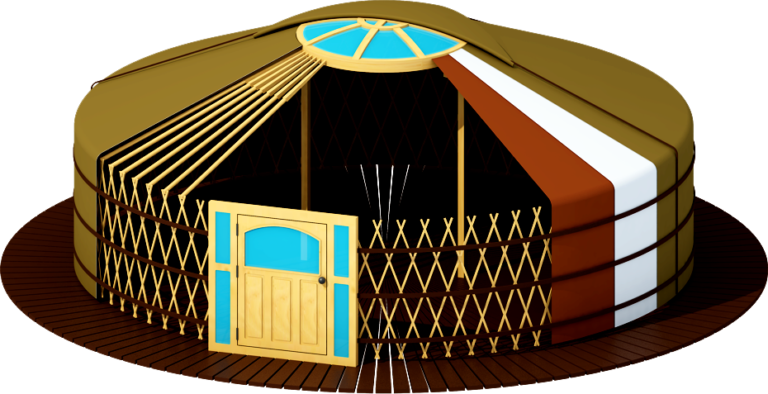 Anatomy of a yurt – Yurt Asia | Vander Yurts
